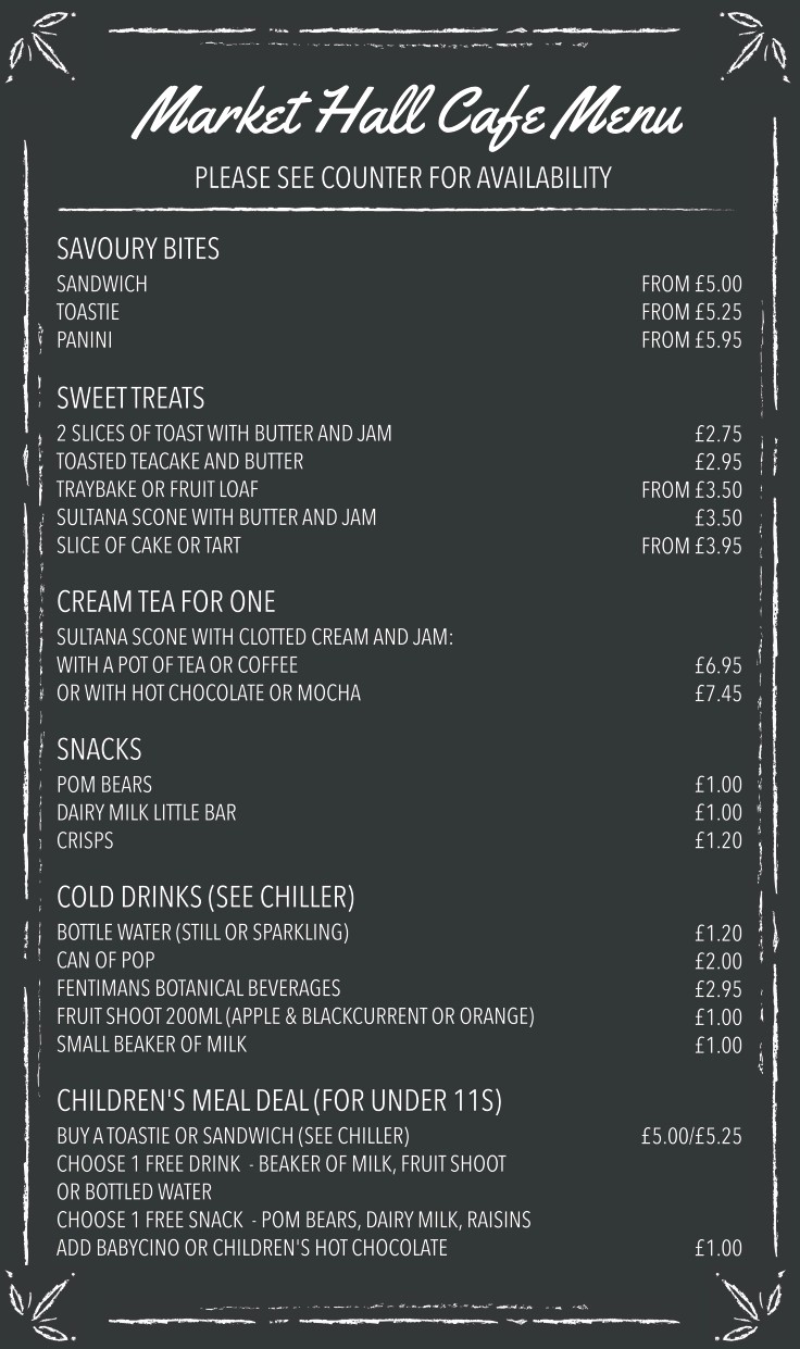 Market Hall Café and Shop – Heritage and culture